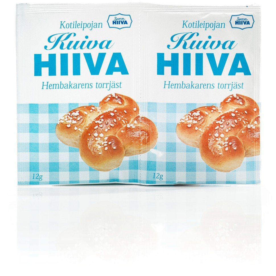 Сухие дрожжи Kuivahiiva 2х12 гр купить | Товары из Финляндии