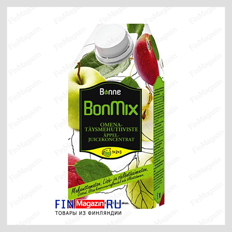 Яблочный концентрат BonMix Bonne 500 мл купить | Товары из Финляндии
